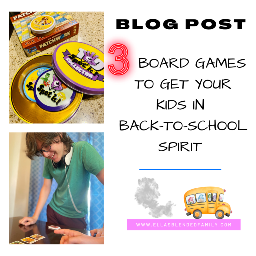 How To Get Your Children In The Back-to-School’s Spirit With Board ...